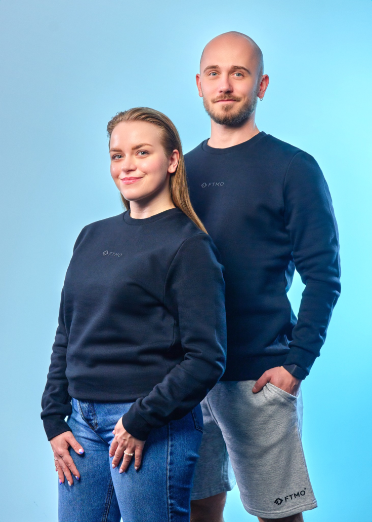 FTMO Crewneck Rubber logo - FTMO